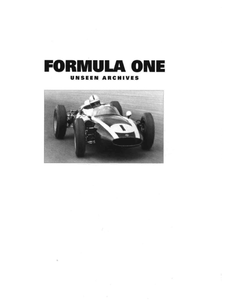 Formula 1 Unseen Archives | PDF