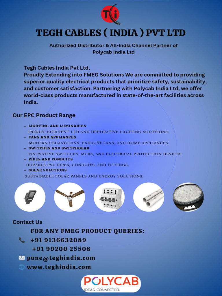 Tegh EPC products (1) | PDF