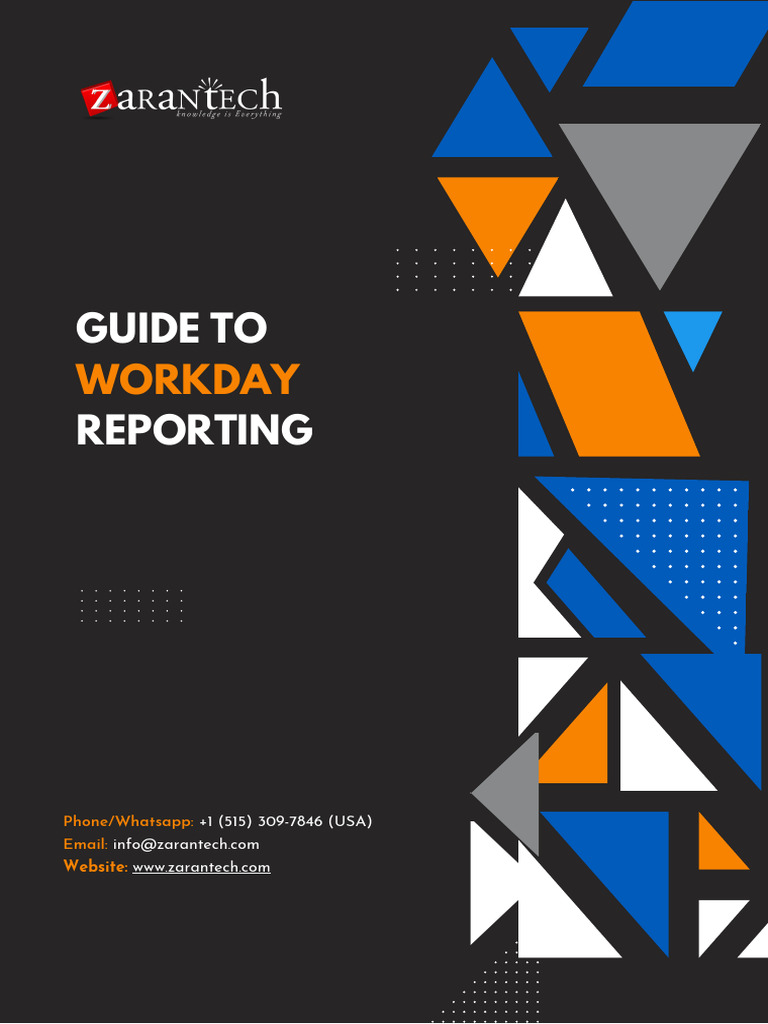 Guide To Workday Reporting | PDF | Matrix (Mathematics) | Computing