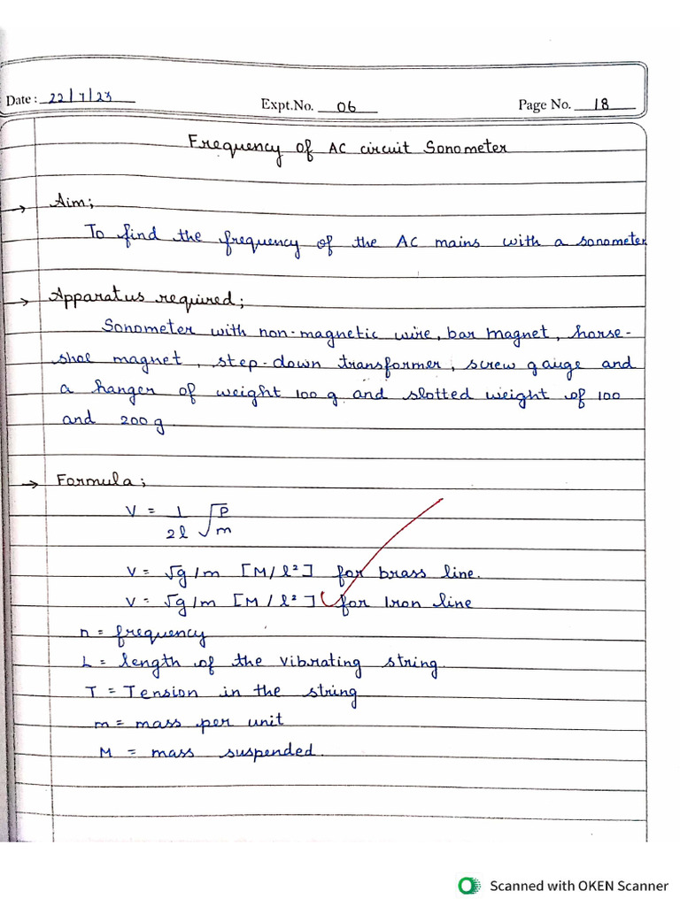 Physics Record 2 | PDF