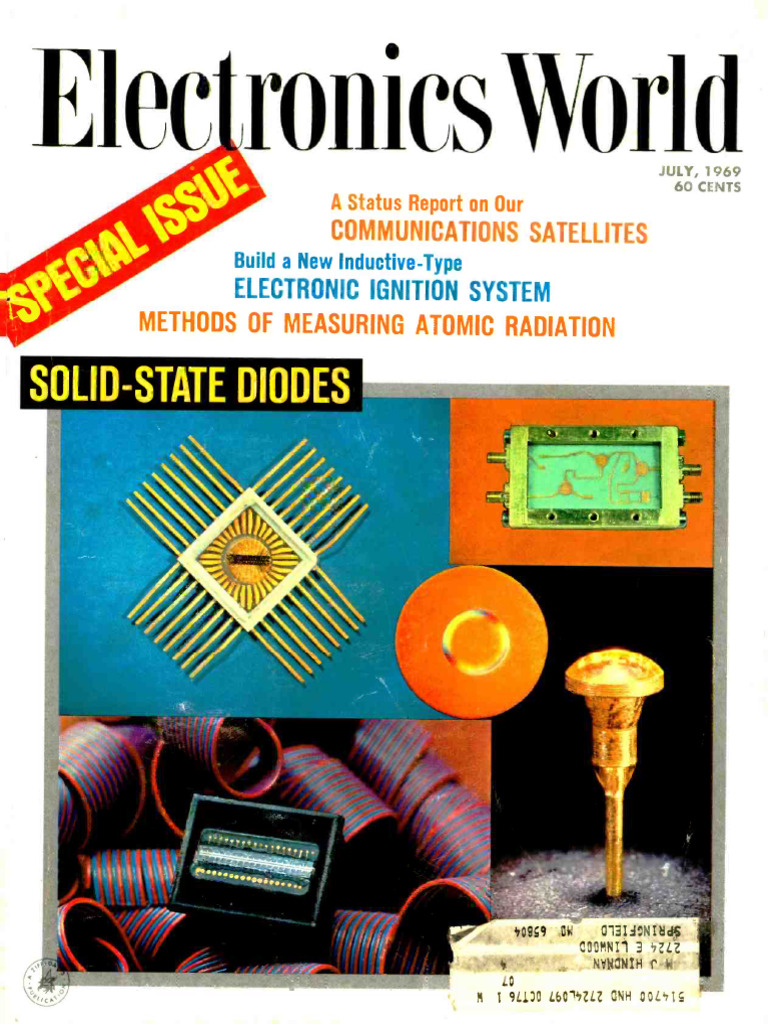 Electronics-World-1969-07 | PDF | Diode | Alternating Current