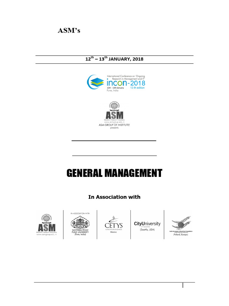 INCON | PDF | Economies | Business