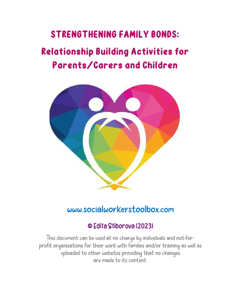 Family Bonding Activities Guide | PDF | Emotions | Play Therapy