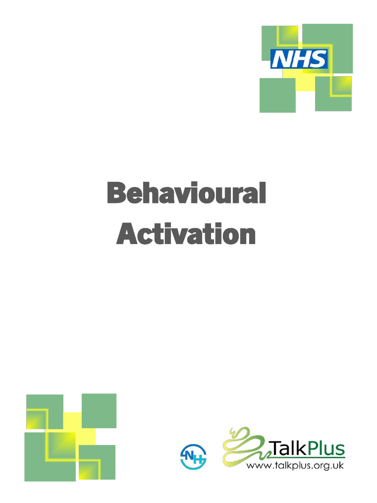 Understanding Behavioural Activation | PDF | Sleep | Depression (Mood)