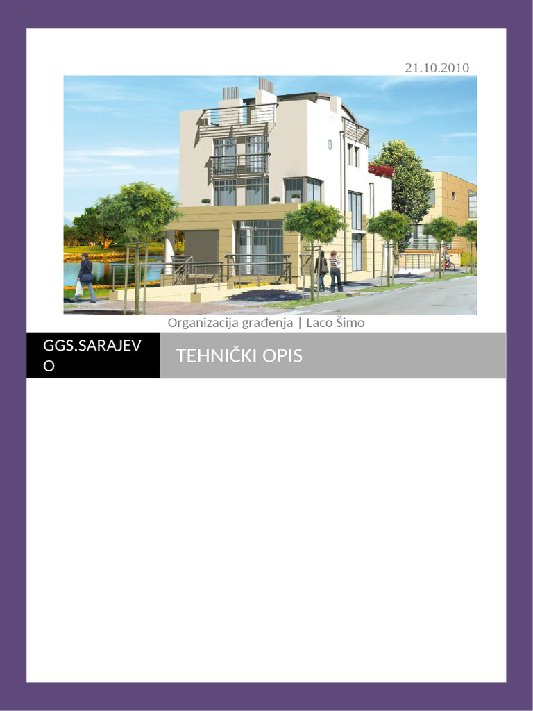Tehnicki Opis | PDF