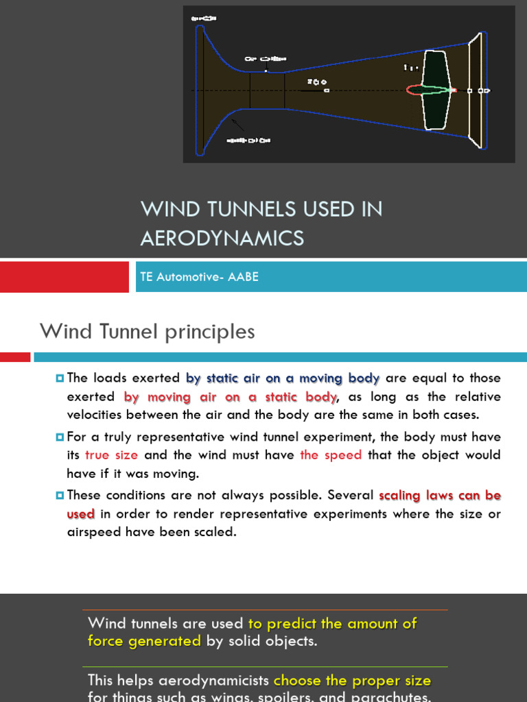 Unit - 3a Wind Tunnel | PDF | Lift (Force) | Drag (Physics)
