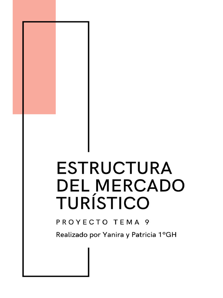 Estructura Del Mercado Turistico | PDF | Islas Canarias | Economias