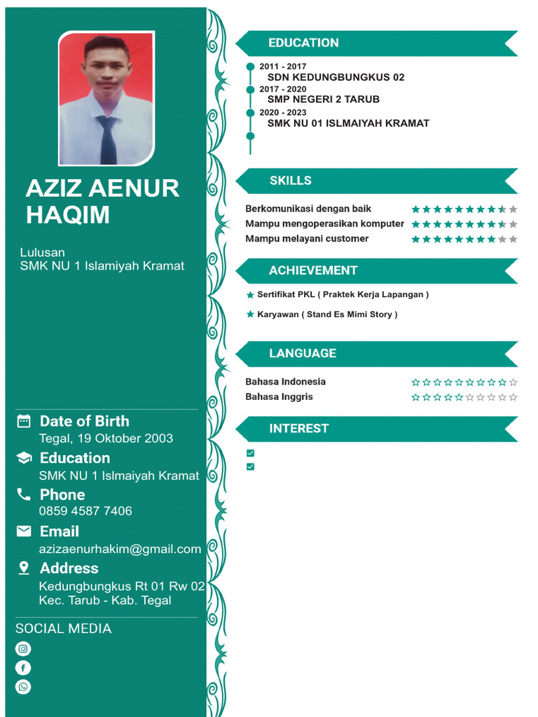 CV Aziz | PDF