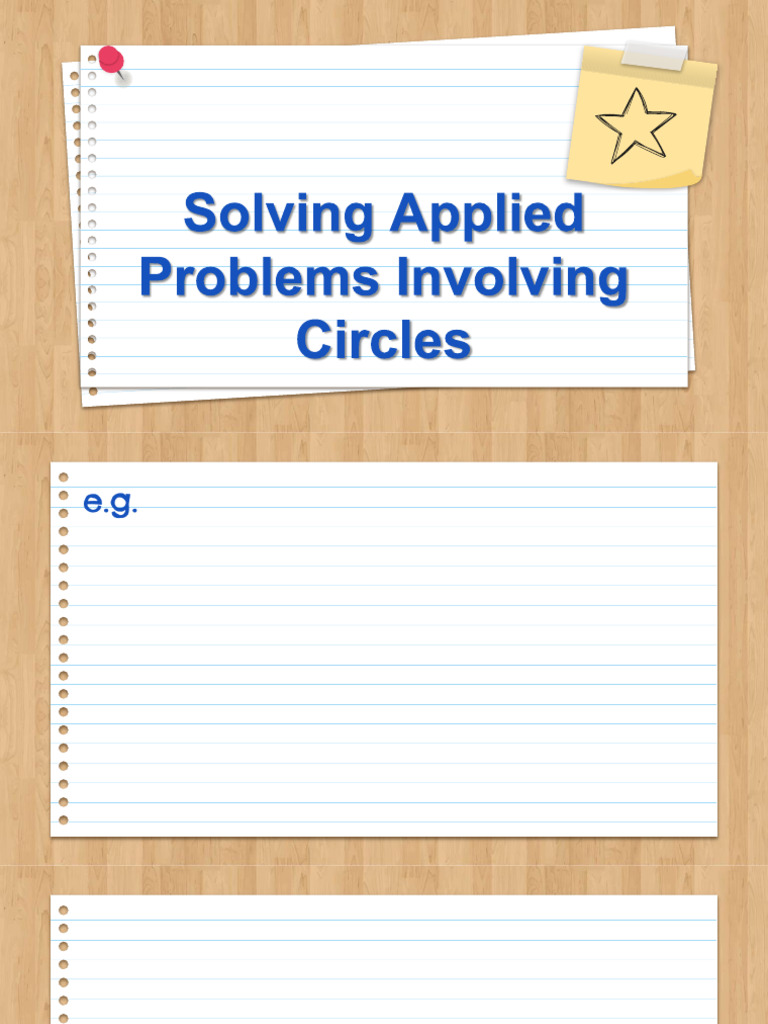 Circle Problem Solving Guide | PDF | Circle | Equations