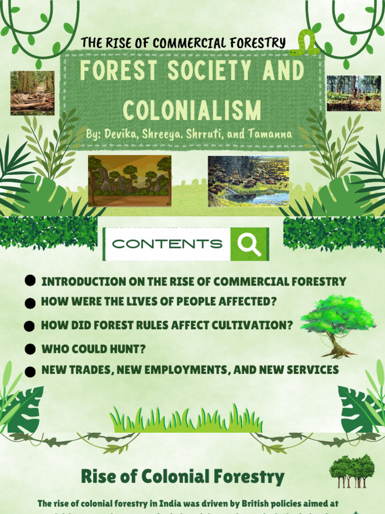 SST PPT - ch4 Class 9 Cbse | PDF | Forests | Agriculture