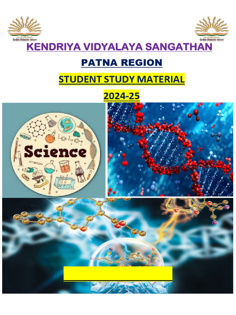 Class-X-Science-Study Materials 2025 31 jan | PDF | Ph | Redox