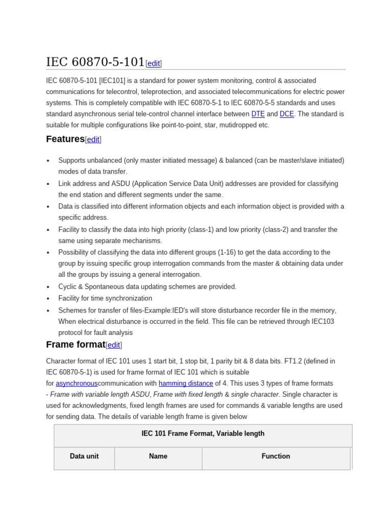 Protocol features | PDF | Computer Standards | Computer Engineering