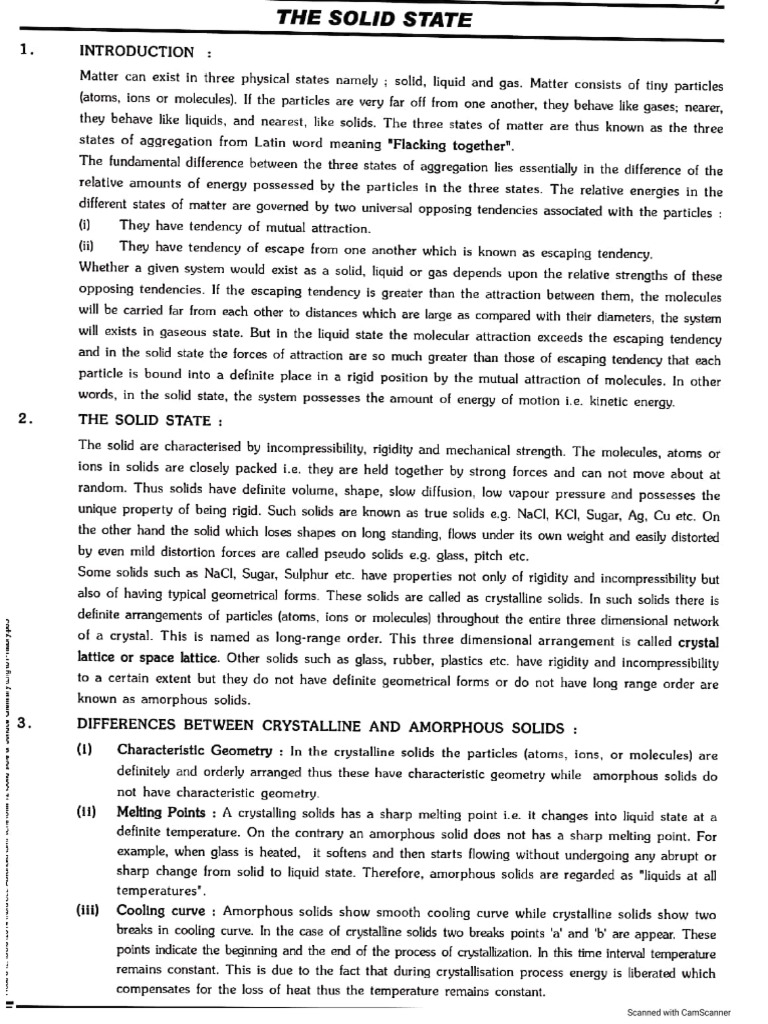 Solid State | PDF
