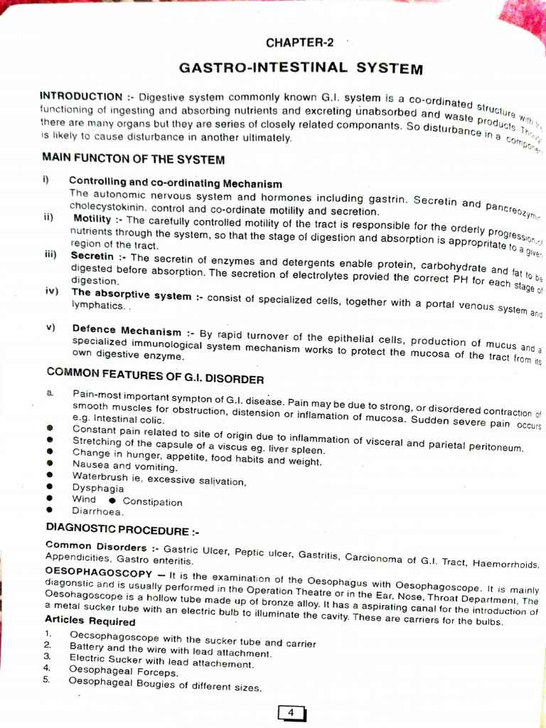 Gastrointestinal System | PDF | Gastrointestinal Tract | Digestion