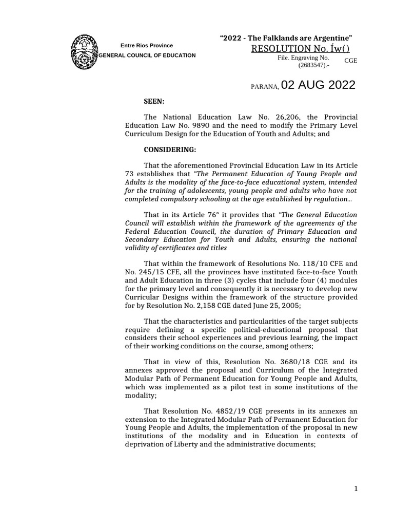 2860-22 CGE Curriculum Design for Primary Youth and Adults 2022. Final ...