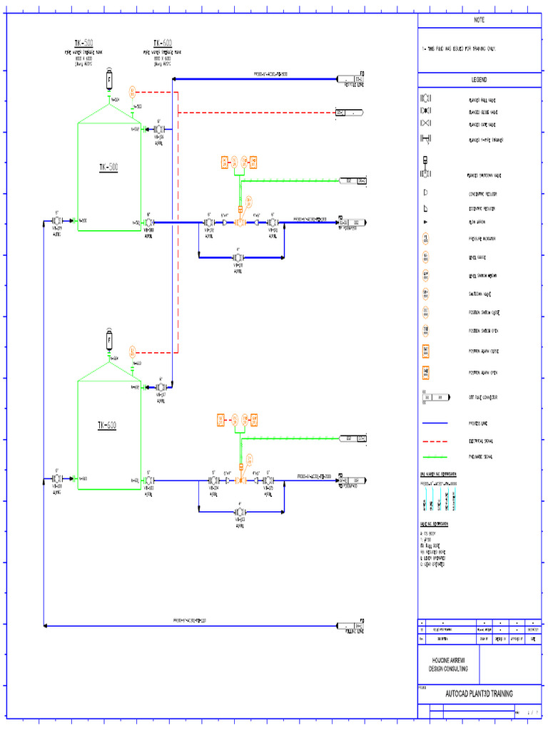PR300-PID-DRW-001 - Niv AV PLANT3D | PDF