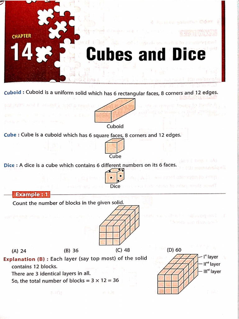 Cube and Dice | PDF