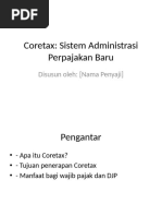 Buku Manual Coretax 2024 - Perubahan Data Wajib Pajak | PDF