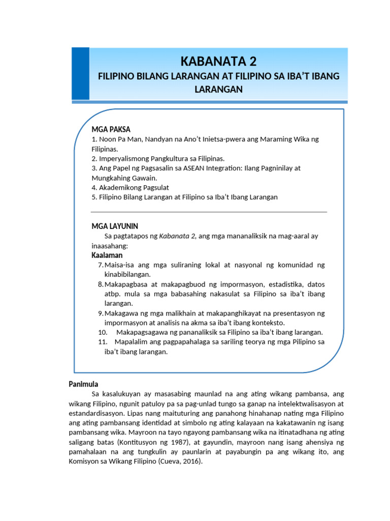 aralin-2-FilDIS | PDF