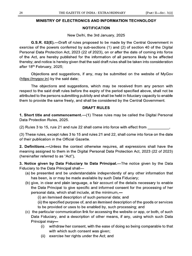 DPDP Framework | PDF