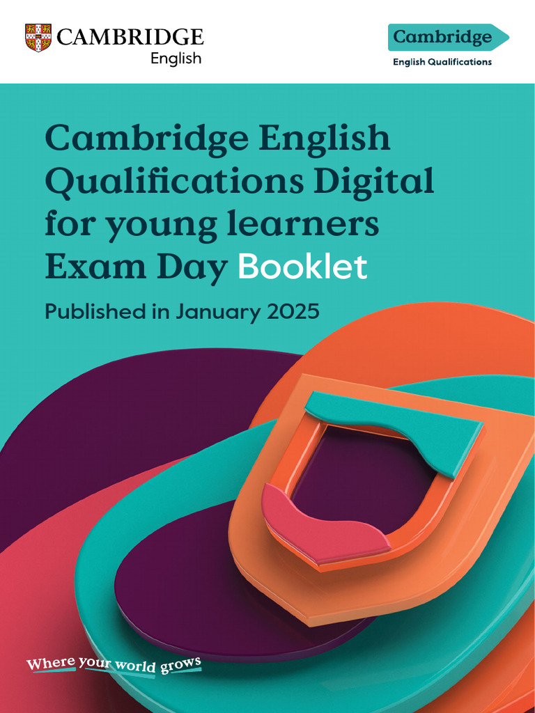 DYL Exam Day Booklet Jan 2025 | PDF