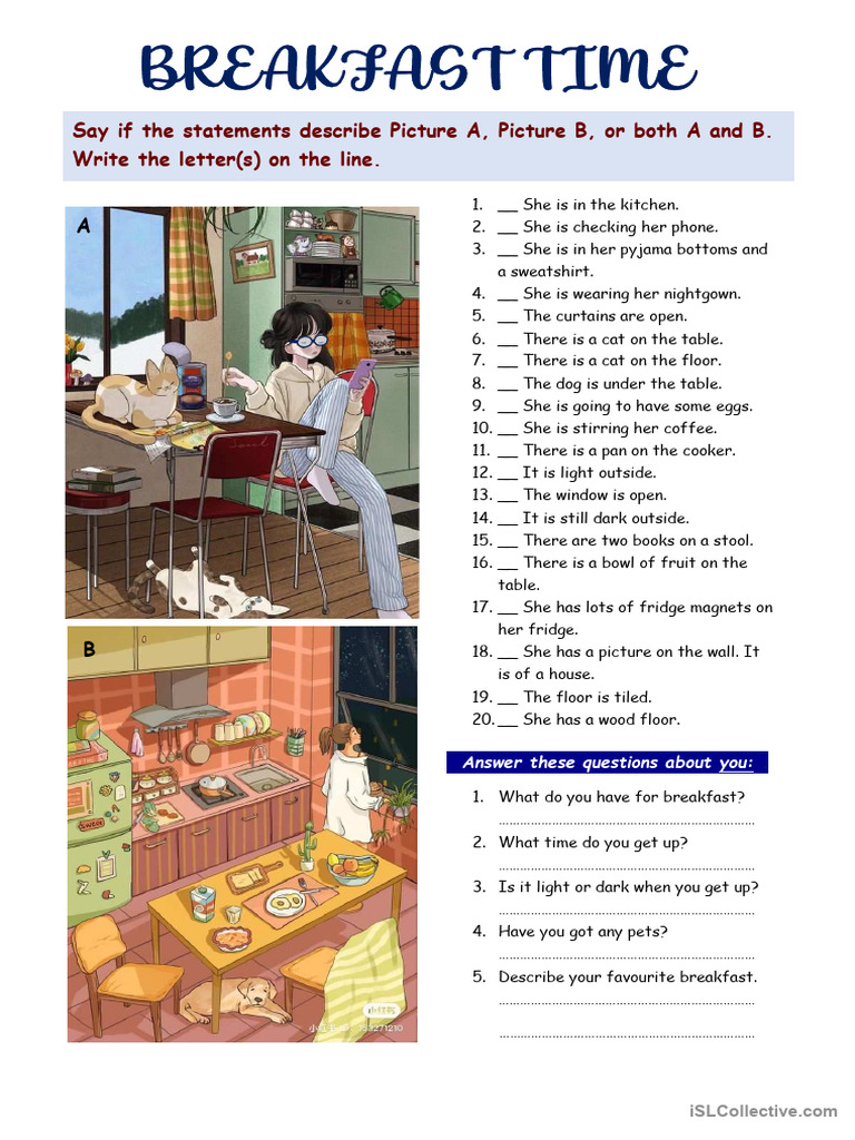 Breakfast in The Kitchen | PDF