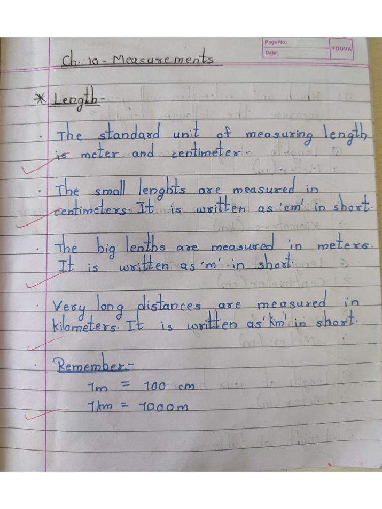 GR 3 Measurements | PDF