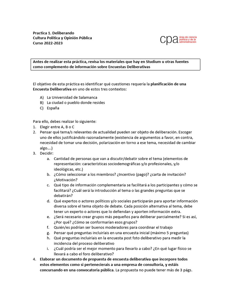 Practica 1 - Dcho - CulPol - 22 - 23 | PDF