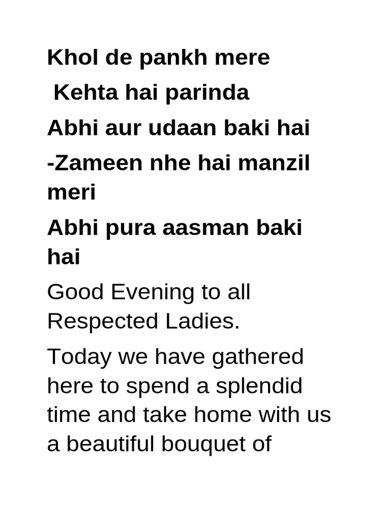 Bid Adieu Script-1 | PDF