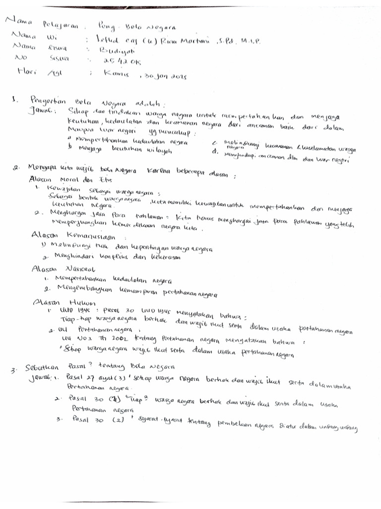 Budiyati - Pengetahuan Bela Negara | PDF