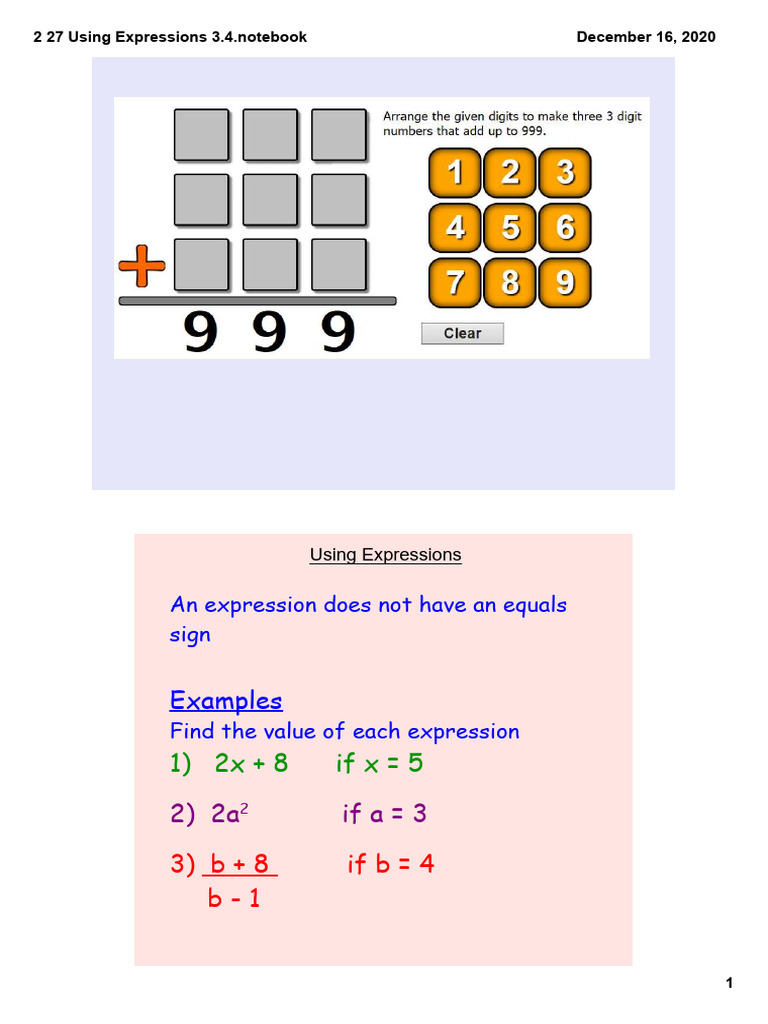 2 - Using Expressions | PDF