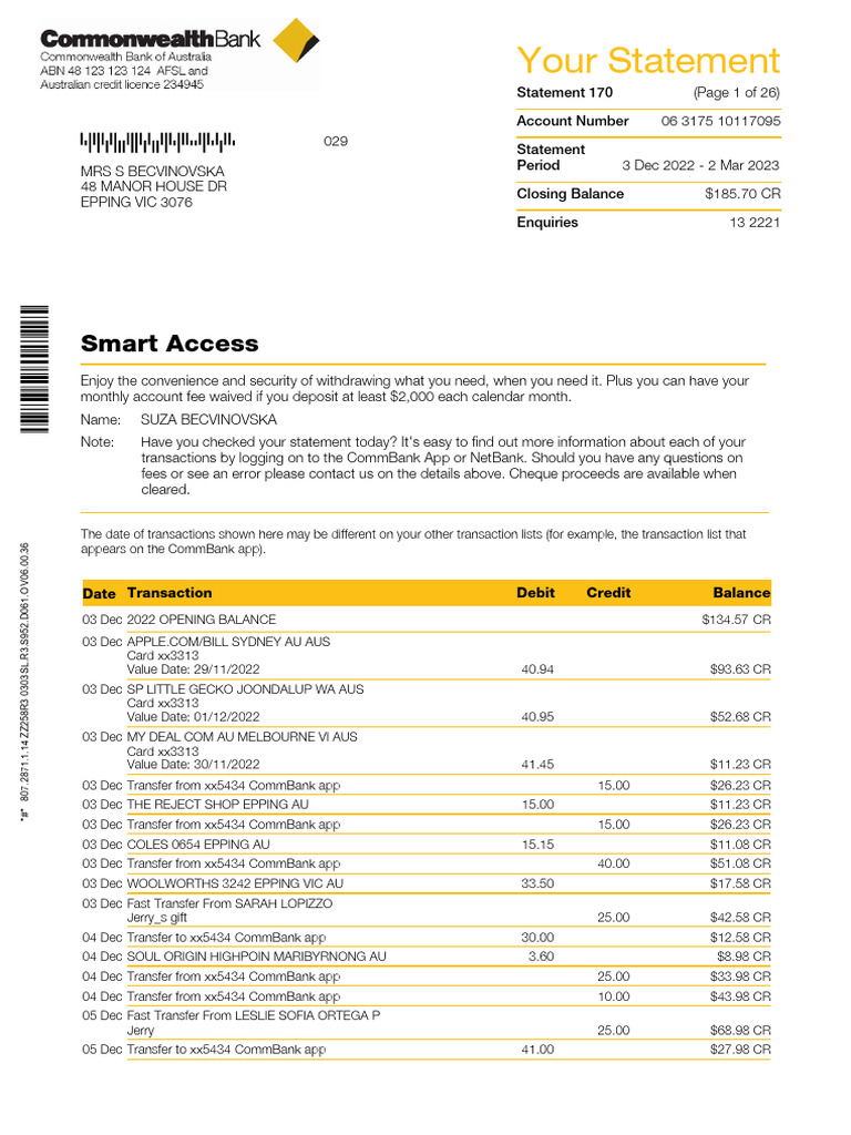 995CA898-CFED-4D44-8E7D-0A0B3C8F063C | PDF | Debits And Credits | Personal Finance