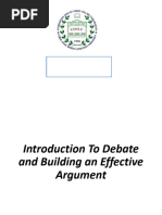 (WSC) Team Debate Guide | PDF | Immigration | English Language