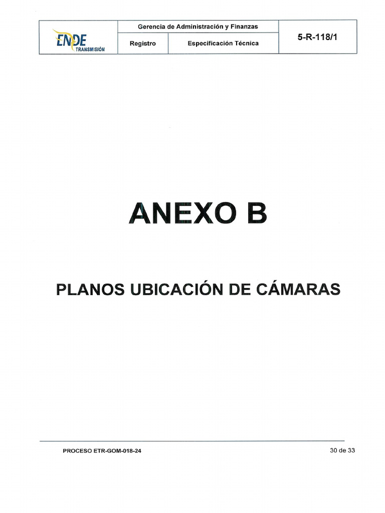 ANEXO B - PLANOS UBICACIαN DE C╡MARAS | PDF
