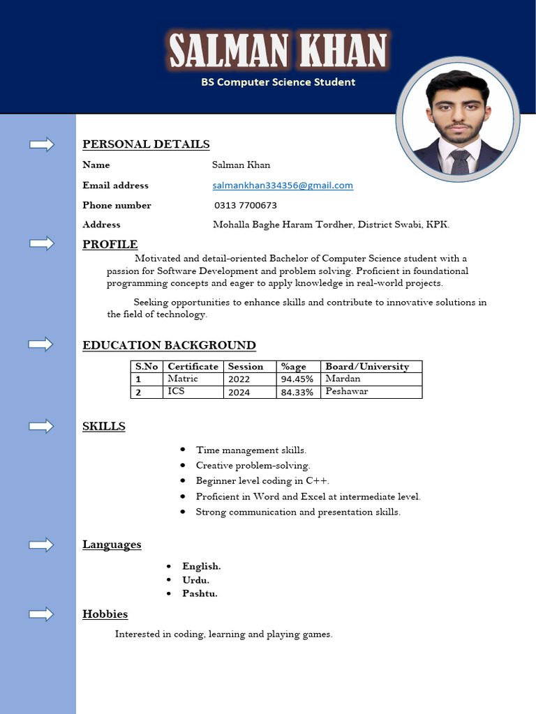 Khan CV | PDF