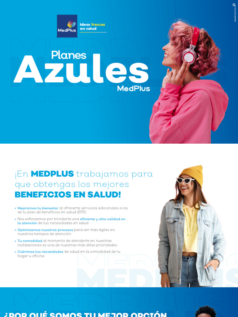 Brochure Planes Azules | PDF | Hospital | Terapia