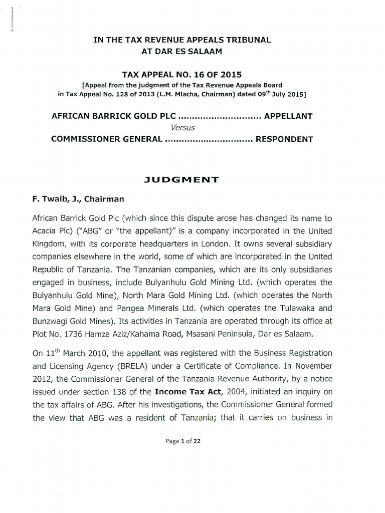 African Barick | PDF