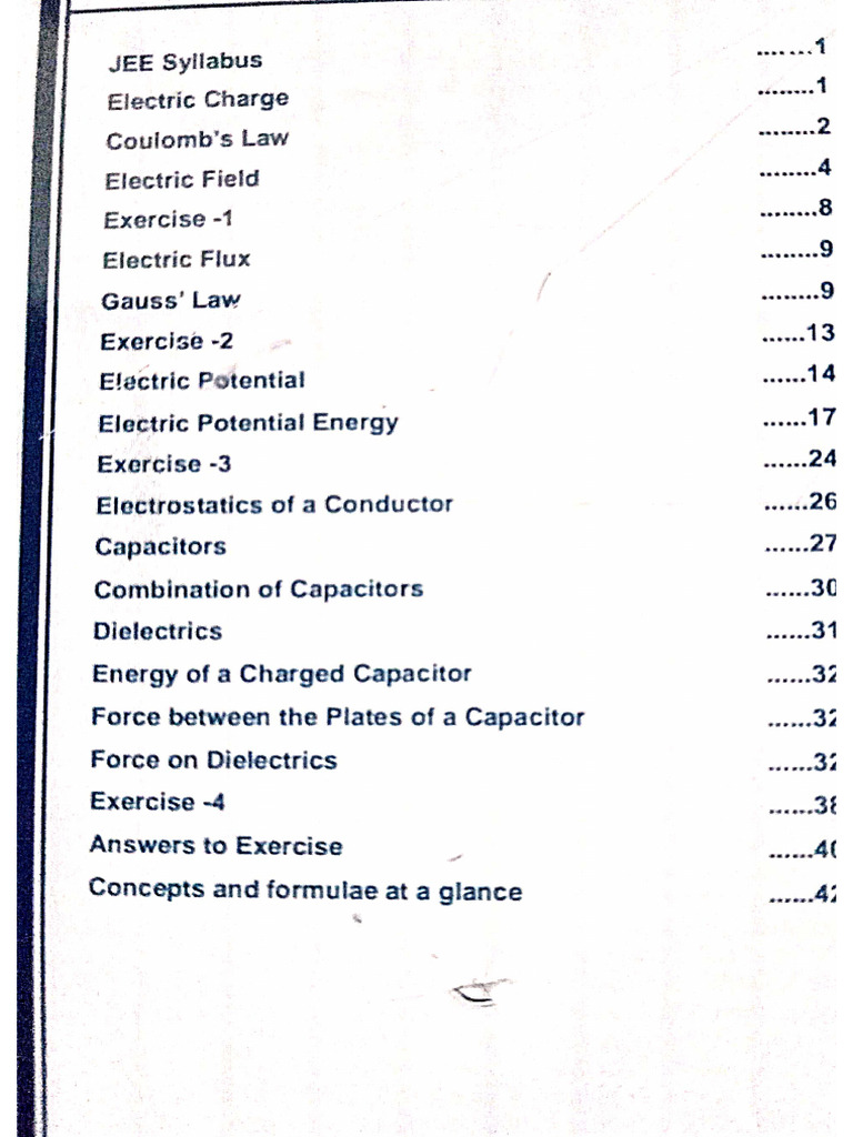 Electrostatics | PDF