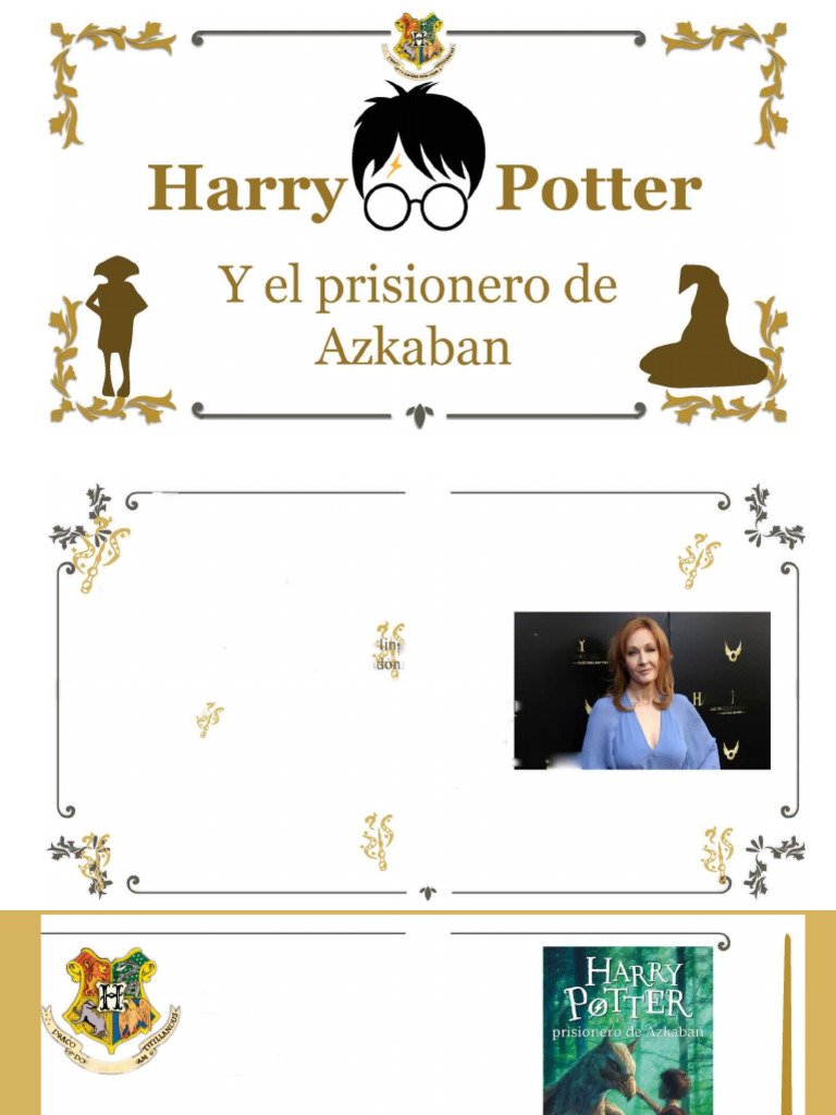 Harry Potter PowerPoint Template Guide | PDF | J. K. Rowling | Harry Potter