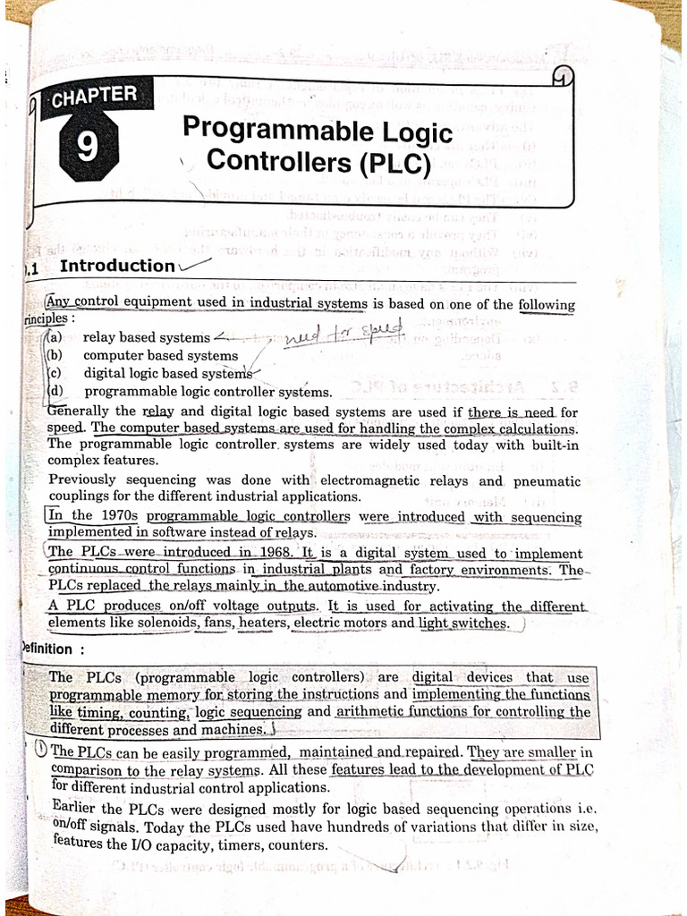 PLC Notes | PDF