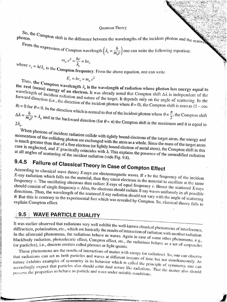 14 Wave Particle Duality | PDF