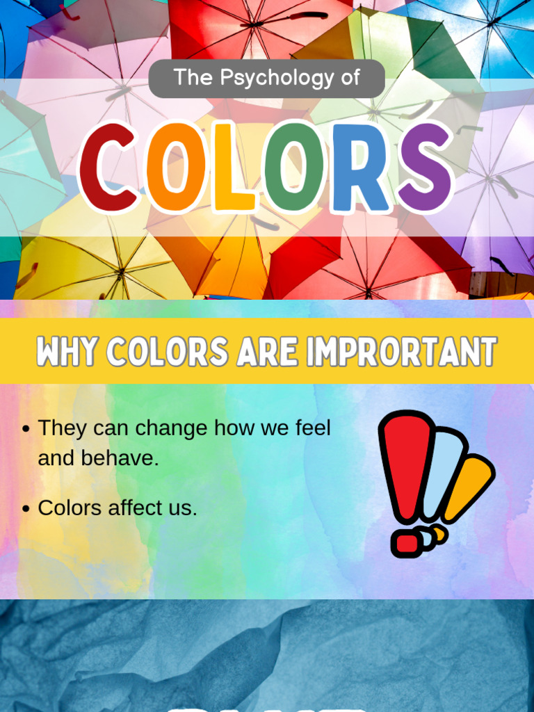 The Impact of Colors on Emotions | PDF