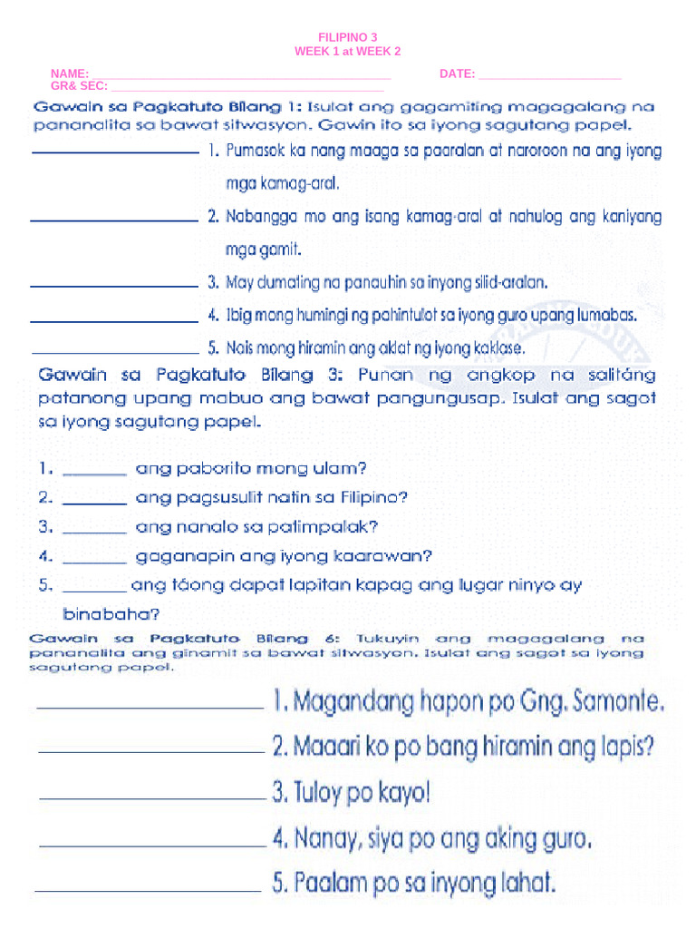 Filipino q2 | PDF