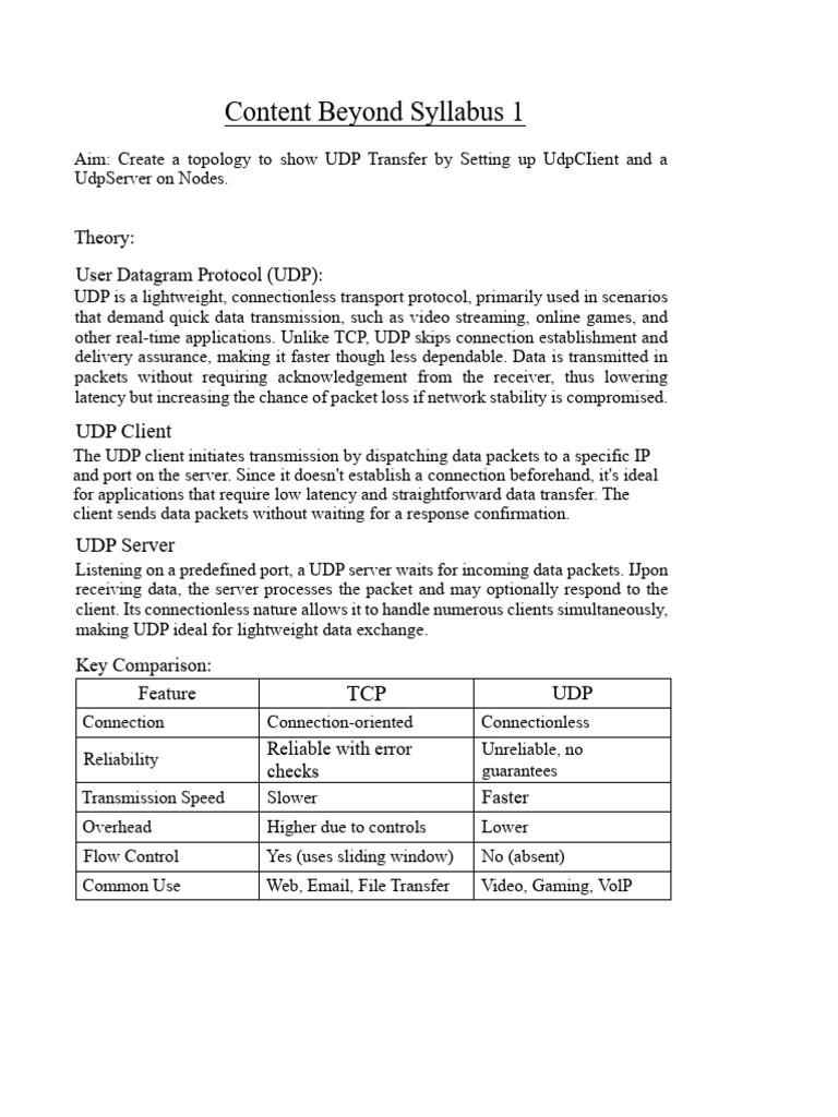 cdexp9s. | PDF | Transmission Control Protocol | Port (Computer Networking)