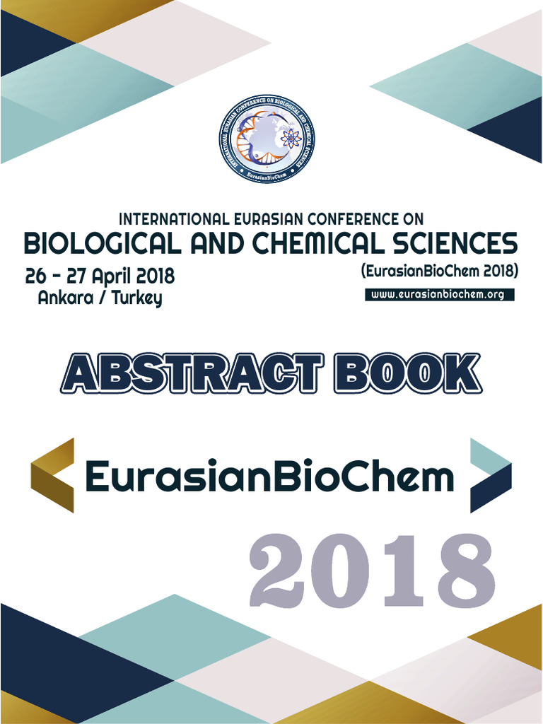 EurasianBioChem 2018 Abstracts | PDF | Plastic | Environmental Issues