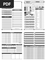 Pathfinder Advancement Chart, Medium Track | PDF