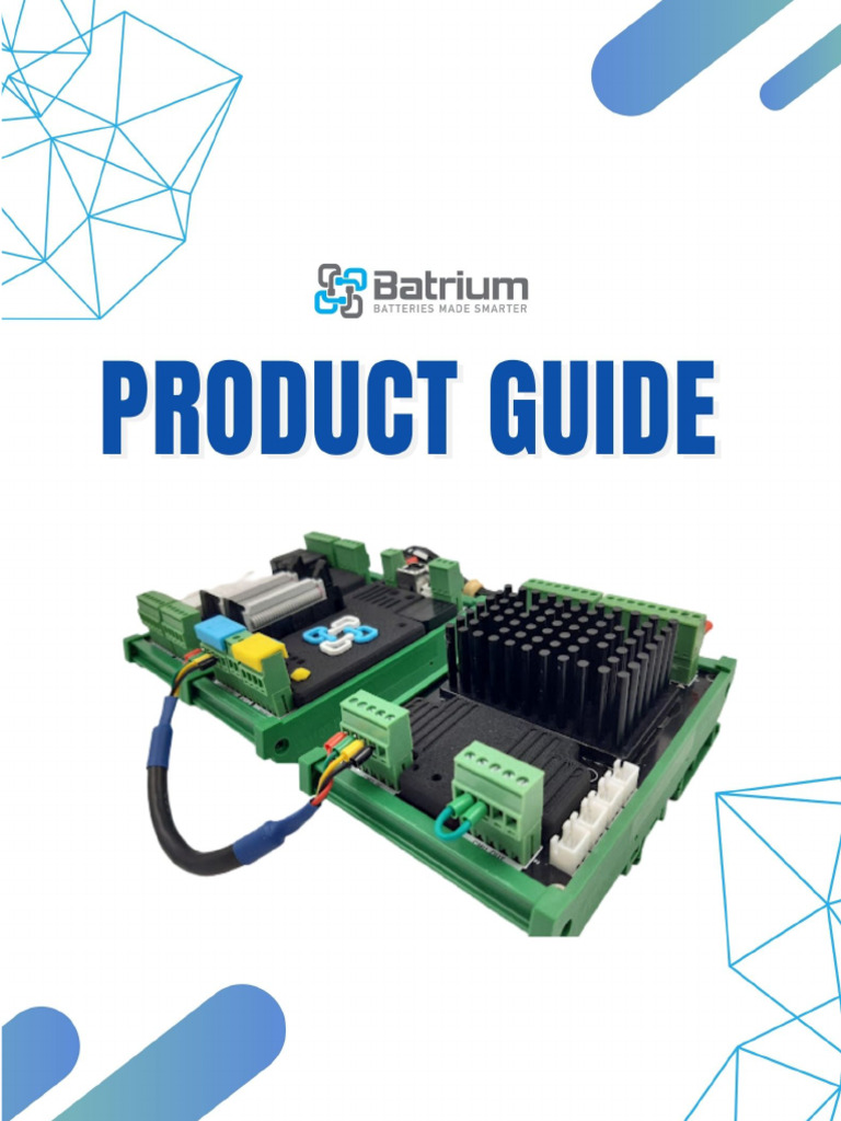 Batrium BMS Components Overview | PDF | Relay | Electrical Engineering