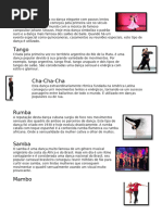 História e Passos do Cha Cha Cha | PDF