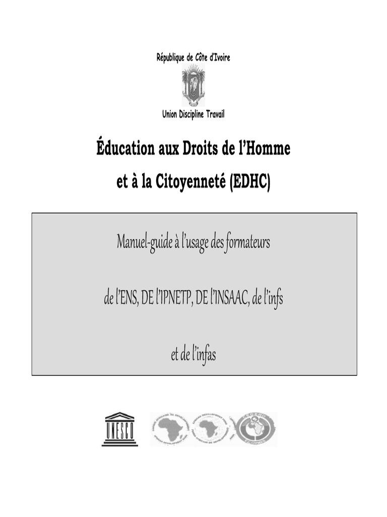 Manuel Guide EDHC ENS | PDF