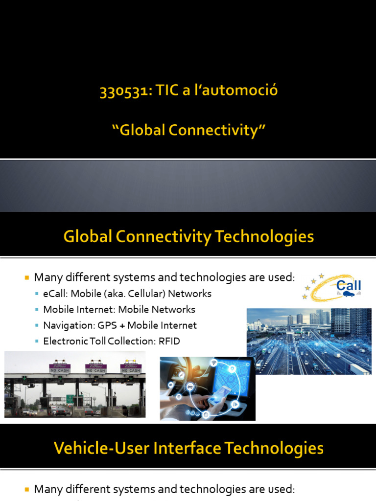 T7 Global Connectivity | PDF | Global Positioning System ...